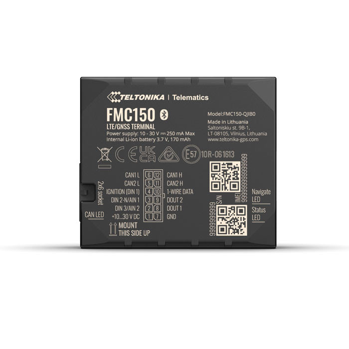 Teltonika FMC150 - Advanced 4G LTE Cat 1 GPS Tracker with Integrated ...