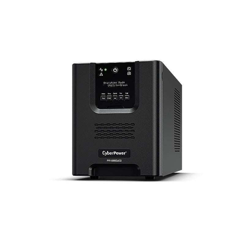 PR1500ELCD CyberPower PRO series Tower UPS with LCD 1500VA / 1350W (10A ...