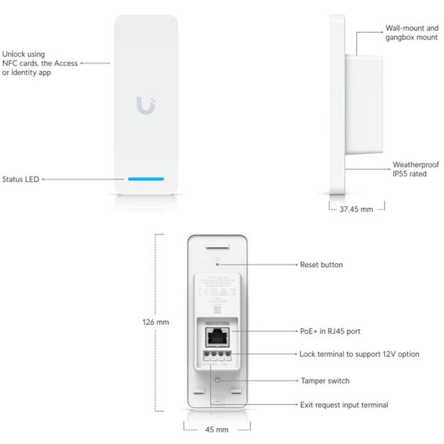UA-Ultra Ubiquiti UniFi Access Ultra - Australian Stock – The Tech ...