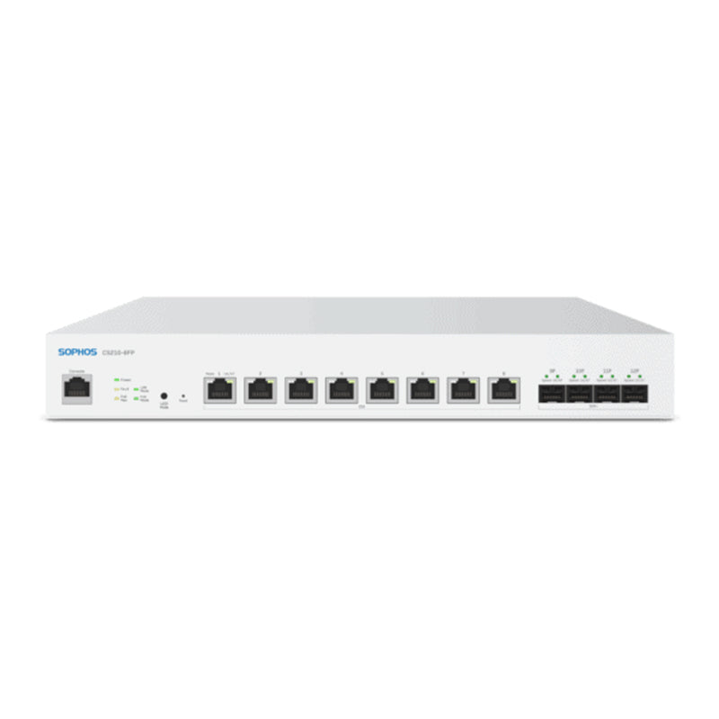 CS210-8FP Sophos Switch - 8 Port (8 x 2.5GbE) With Full PoE ...