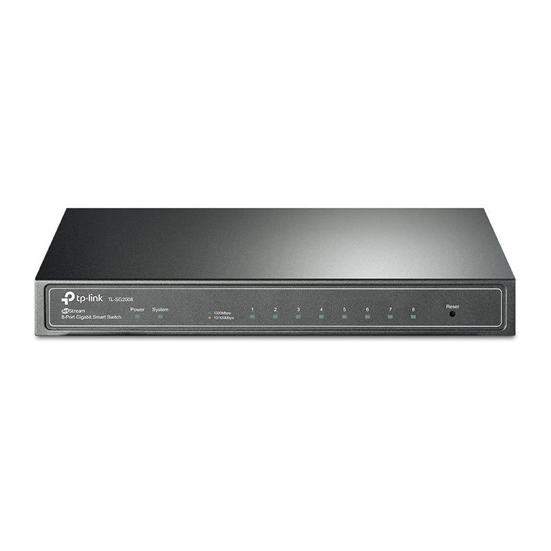 TL-SG2008 TP-Link JetStream 8-Port Gigabit Smart Switch — The Tech Geeks